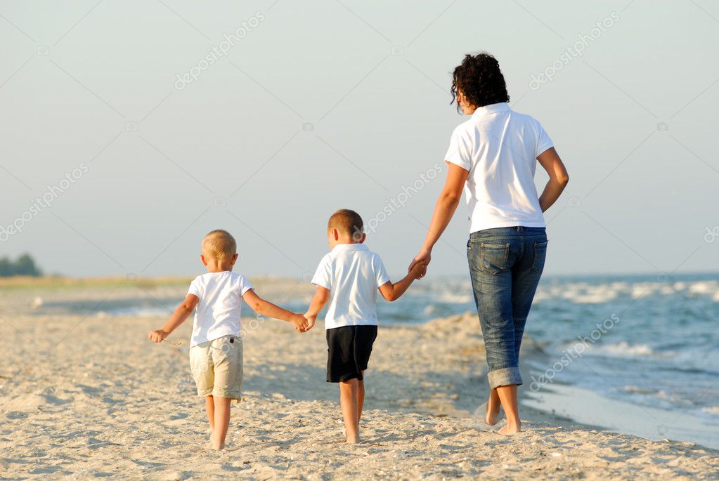 Walking on beach — Stock Photo © valuavitaly #1462079