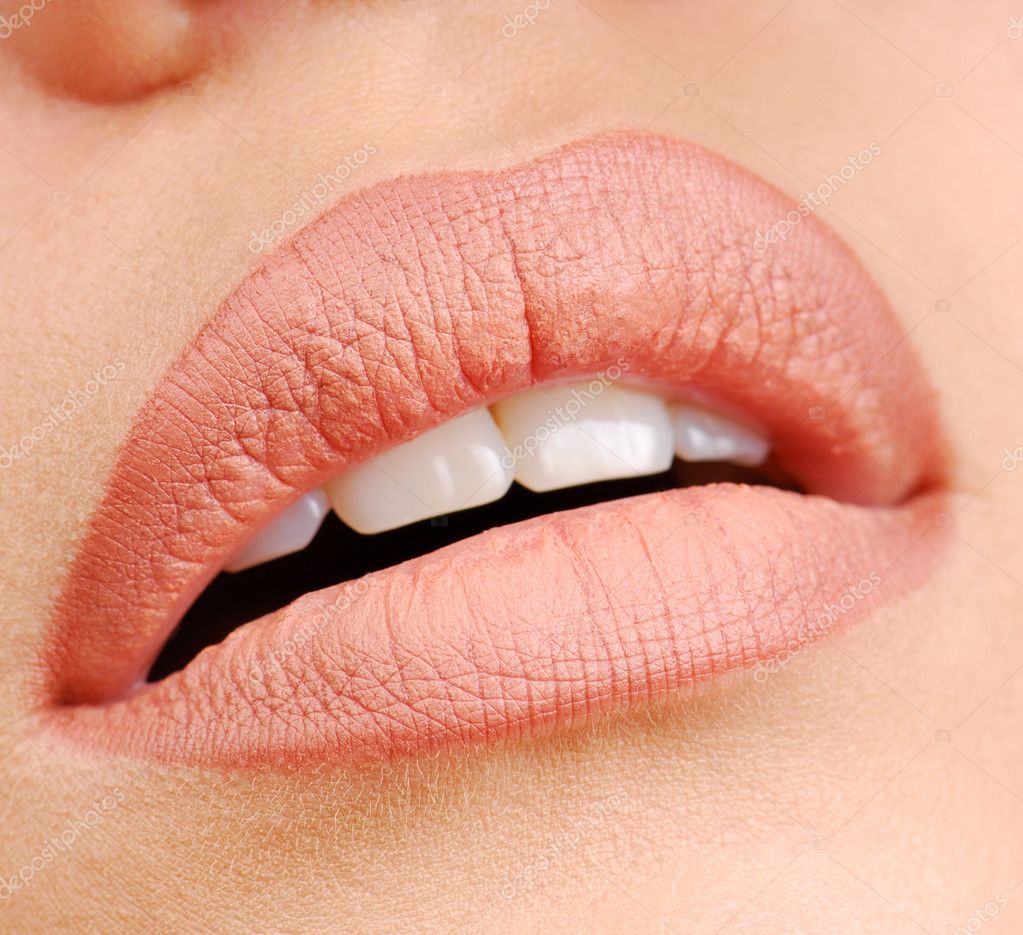 Natural color of lipstick — Stock Photo © valuavitaly #1487911