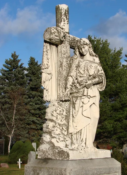Celtic cross in Clonmacnoise, Ireland — Stock Photo © pascalou95 #2759782
