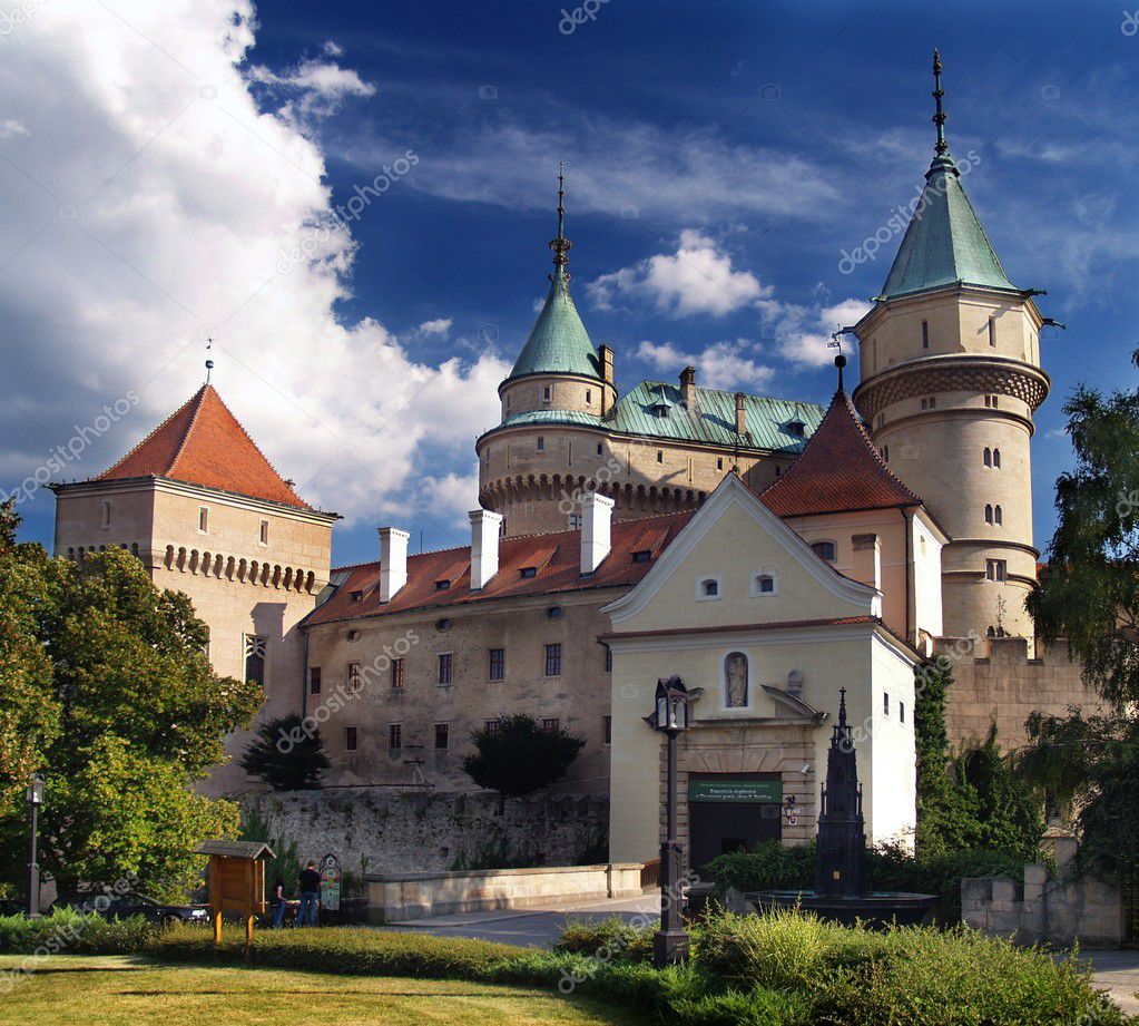 Bojnice castle - Entrance — Stock Photo © jareso #2228369