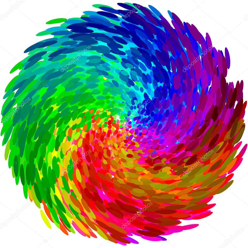 Rainbow element Stock Vector by ©studiom1 1440459