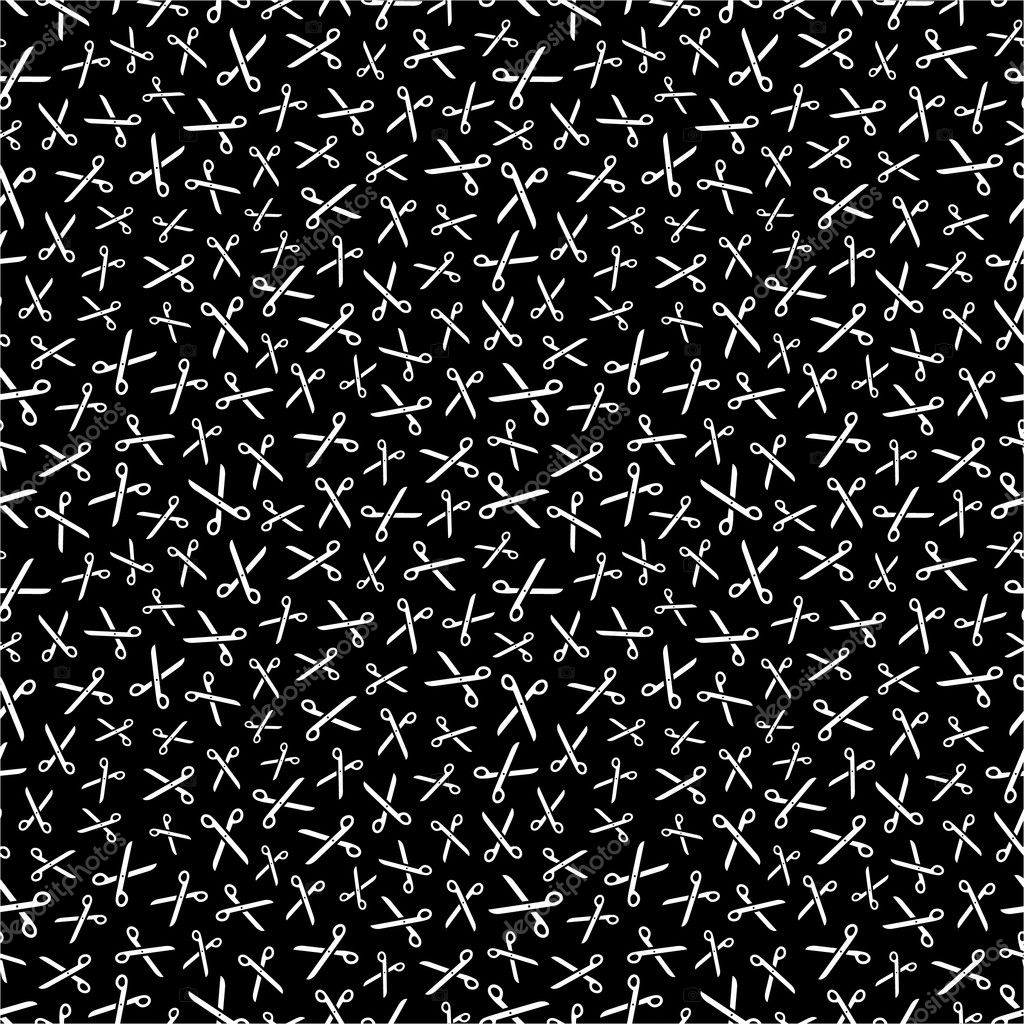 Seamless background with scissors Stock Vector Image by ©studiom1 #2562918