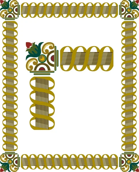 Gold rope border Vector Art Stock Images | Depositphotos