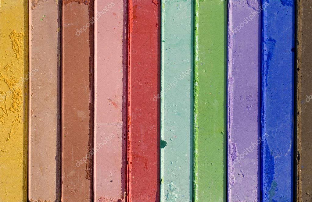 Colored chalks Stock Photo by ©bepsimage 1455364