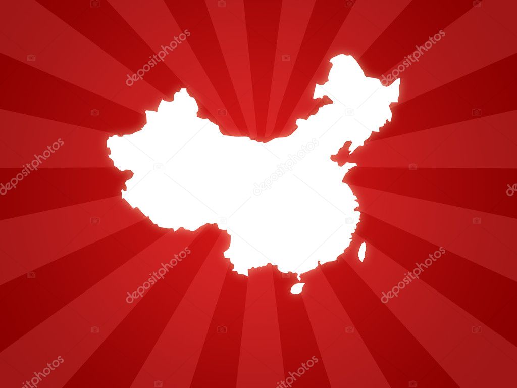 China map — Stock Photo © sabinoparente #1456568