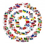 Collection of Flags on white background Stock Photo by ©pakmor 1481343