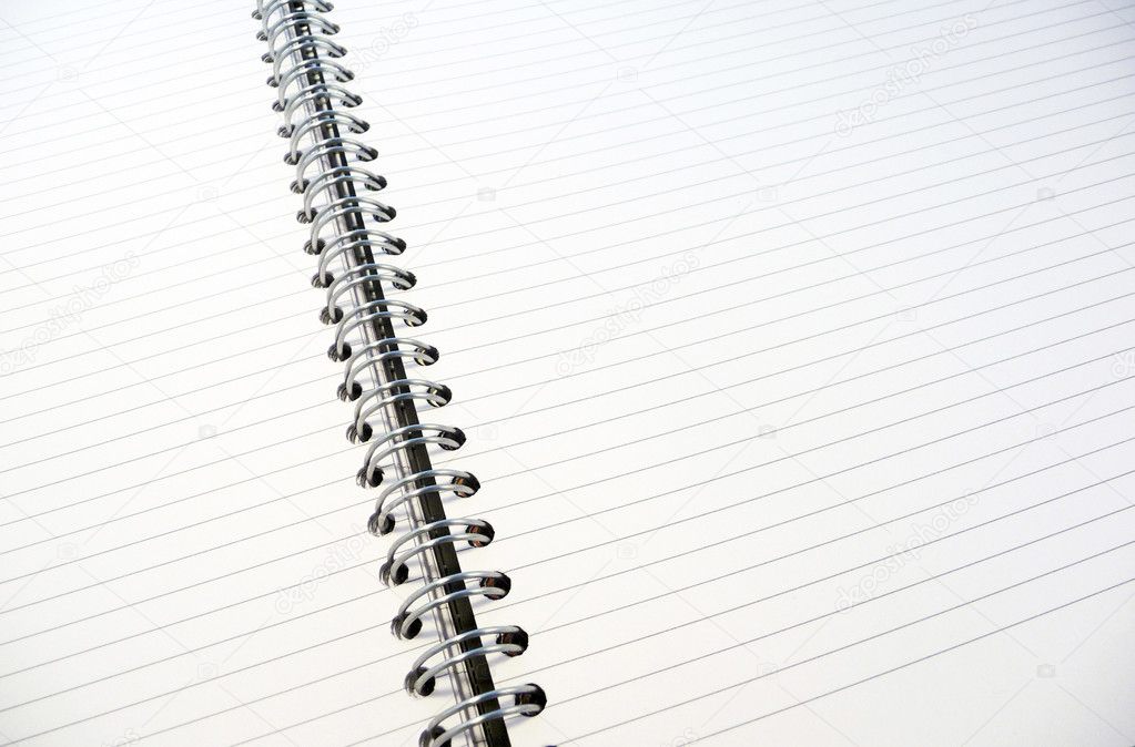 White lined notepad — Stock Photo © magraphics #2436240