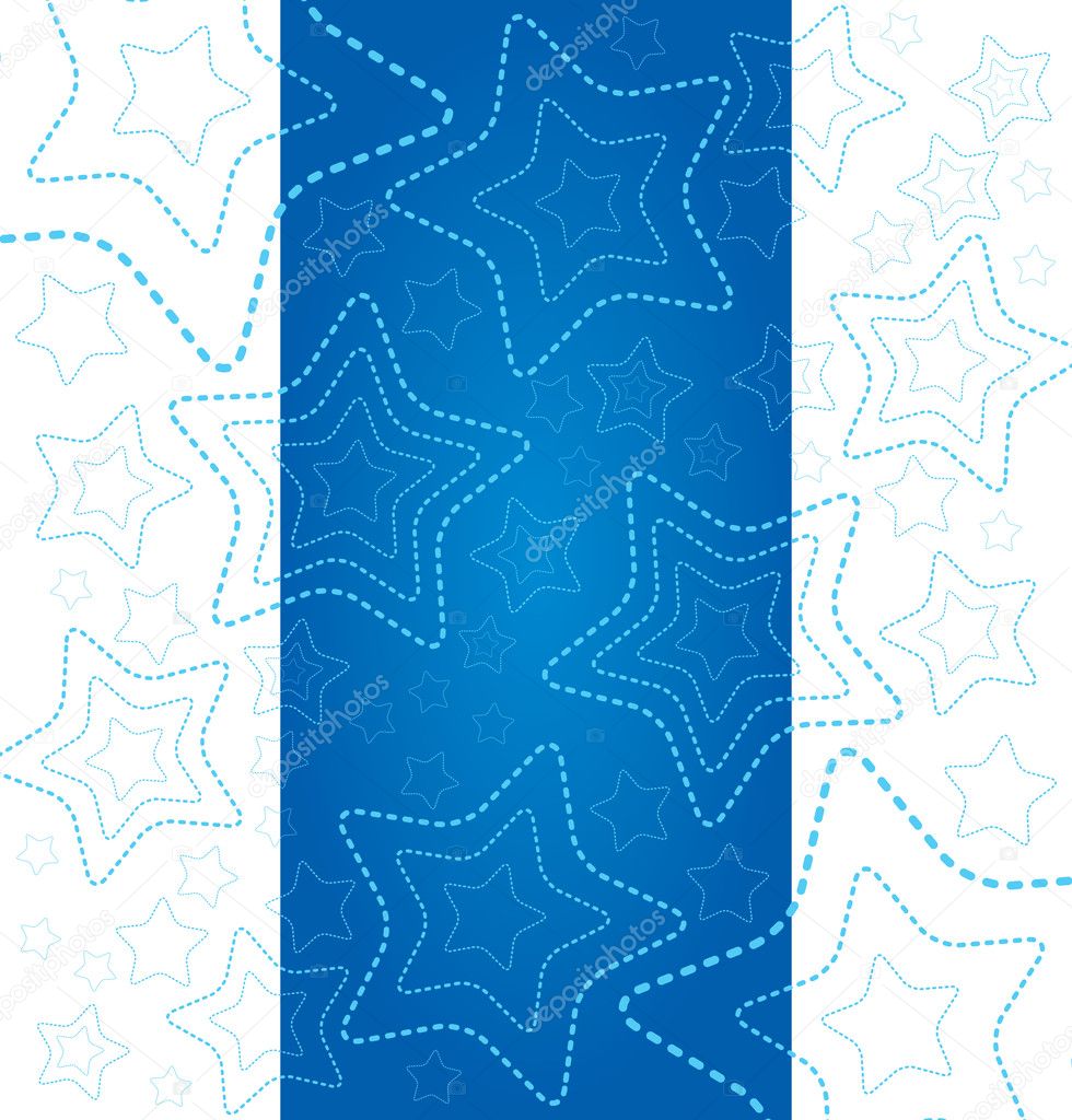 Fondo azul con estrellas Vector de stock #1827621 de ©jakegfx