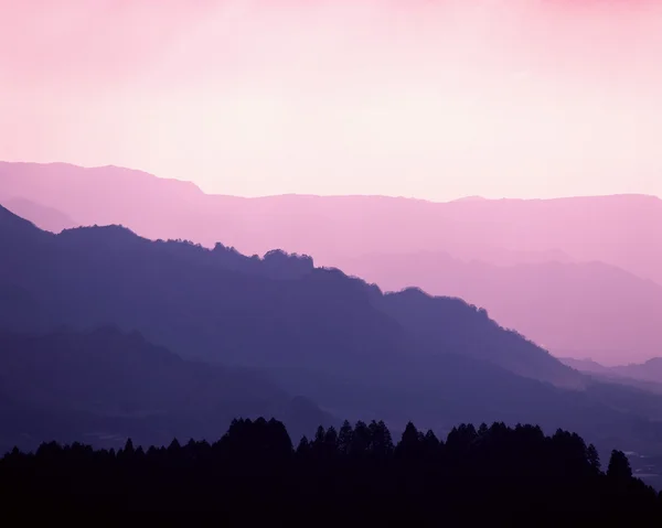 Pink sunset mountains Stock Photos, Royalty Free Pink sunset mountains ...