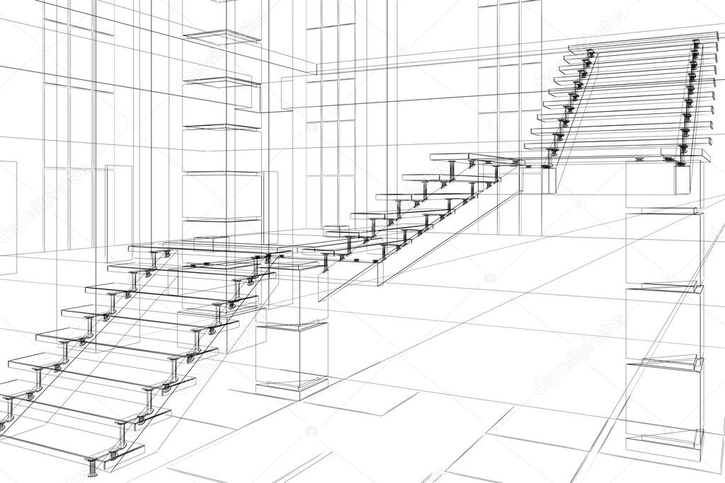 Abstract architectural construction — Stock Photo © ArtyFree #1584380