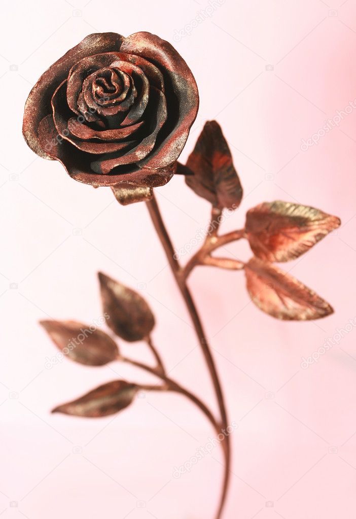Metal Rose — Stock Photo © SPLAV_SK #1698444