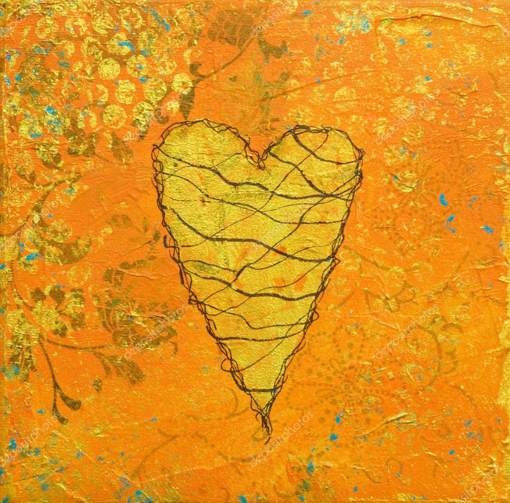 Collage heart artwork Stock Photo by ©Anegada 1758204