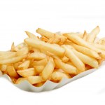 plate of french fries — Stock Photo © studioM #24009695