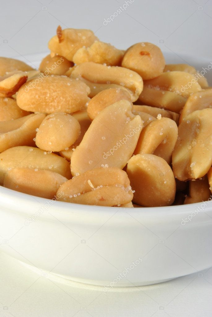 Roasted salted peanuts — Stock Photo © Szakaly #1539863