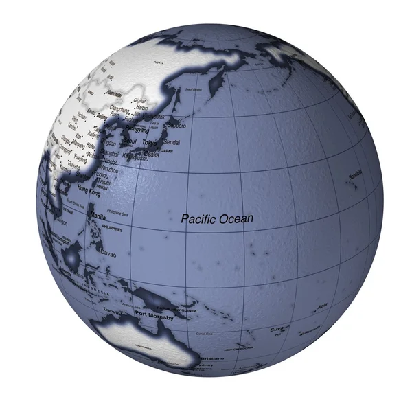 High detailed globe map — Stock Photo © Baoooo #1747499