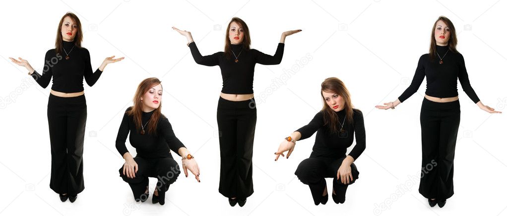 Female gestures Stock Photo by ©sundikova 1627331