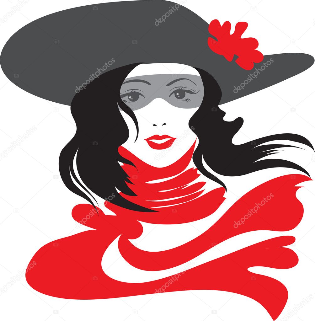 Retro Woman — Stock Vector © Kynata 1636816