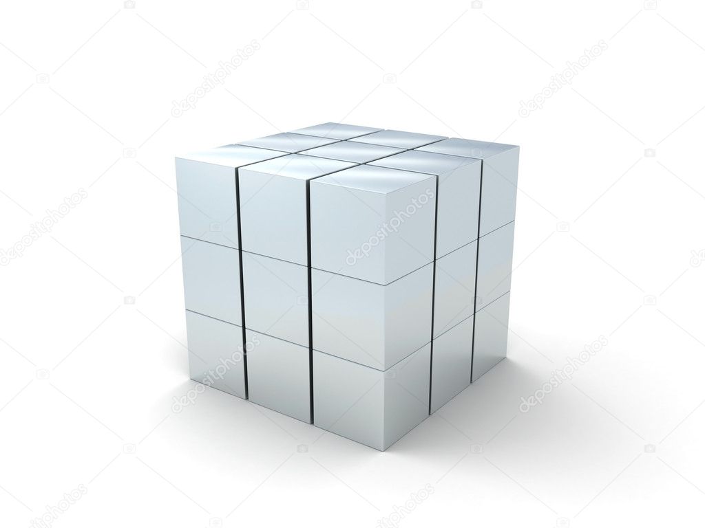 White cube Stock Photo by ©kengoru 1599471