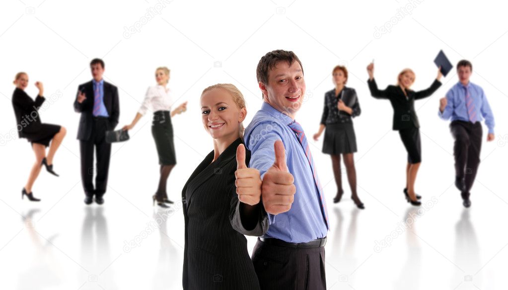 Successful team — Stock Photo © TatyanaGl #1846270