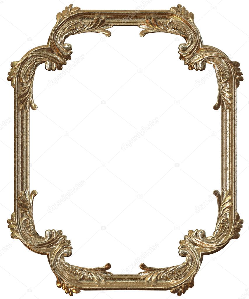 Picture gold frame — Stock Photo © ericmilos #1719310