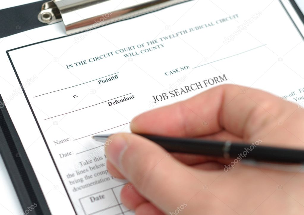 Filling Of Form Stock Photo by ©amorphis 1710871