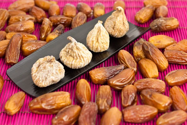 Dried figs and dates — Stock Photo © Copit1606 #1724992