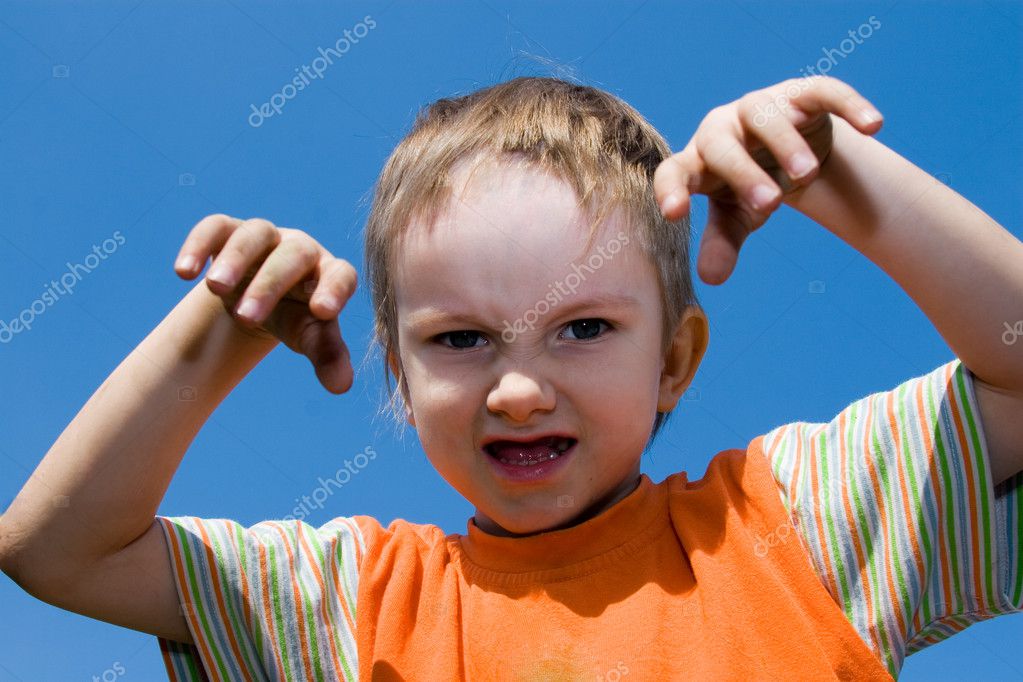 Angry boy Stock Photo by ©Enika100 1625245