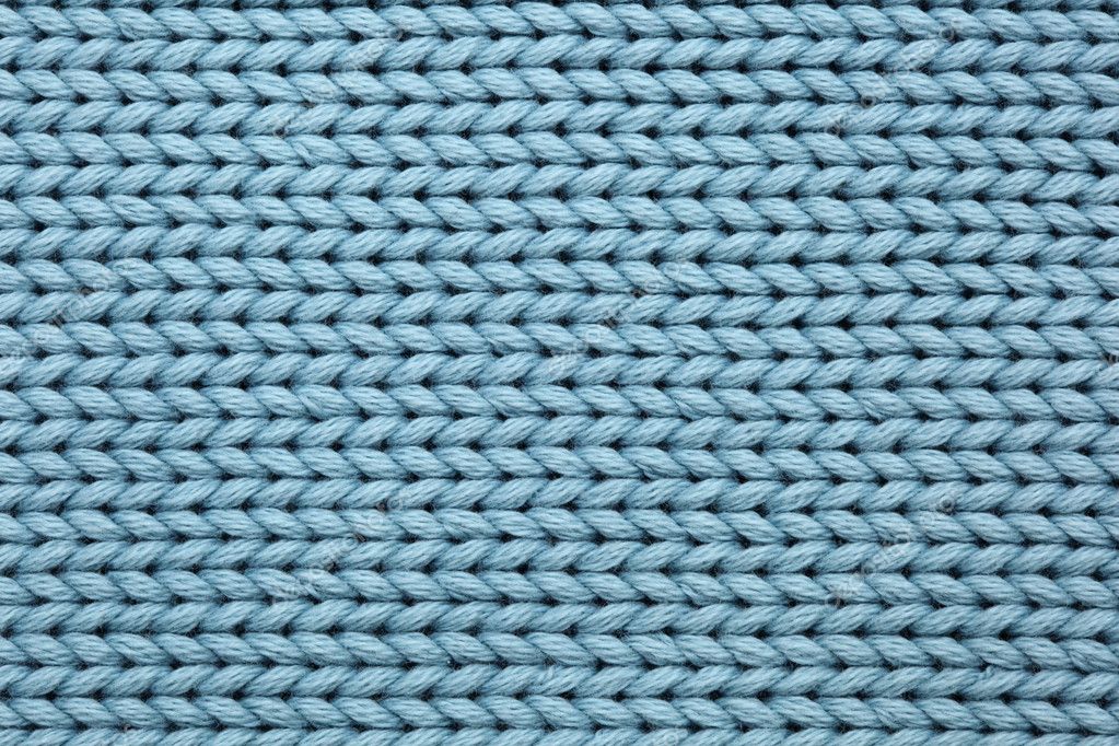 Blue knitted fabric texture — Stock Photo © ivelin #1782868