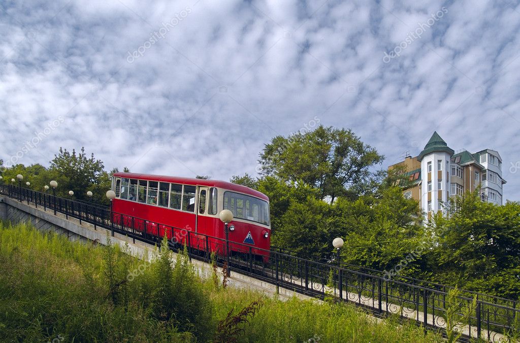 The Coach of funicular railway Stock Photo by ©OlegRubik 1793116