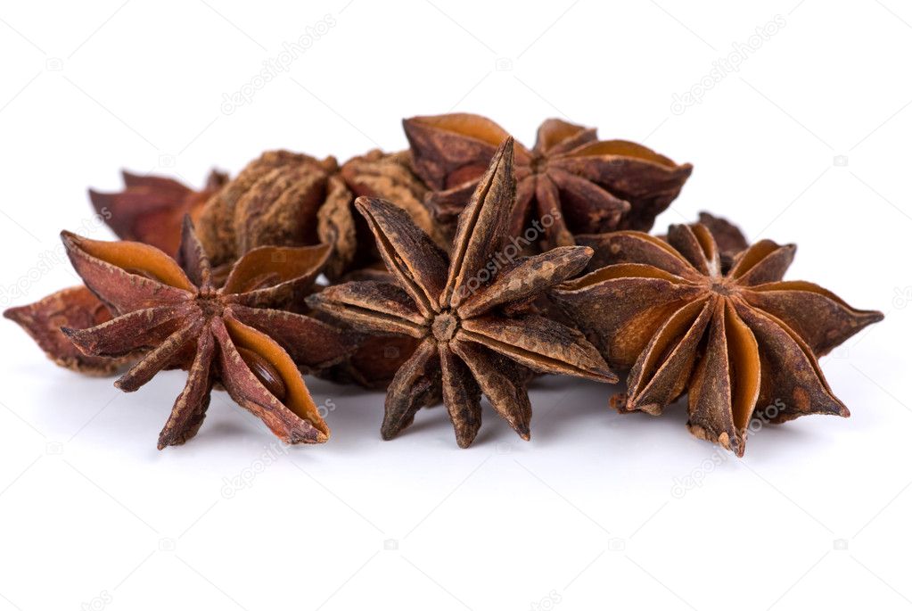 Spices: anise-tree seeds Stock Photo by ©digitalr 1861559