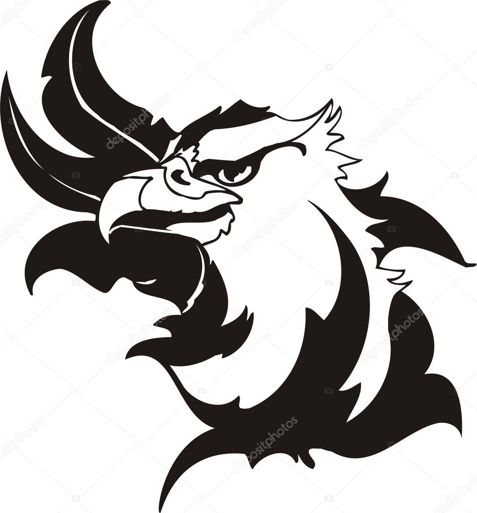 Orzeł wektor — Grafika wektorowa © chamjad #1664178