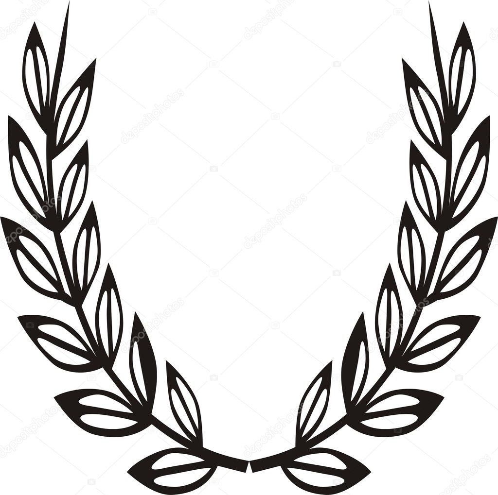 Laurel wreath — Stock Vector © chamjad #1664676