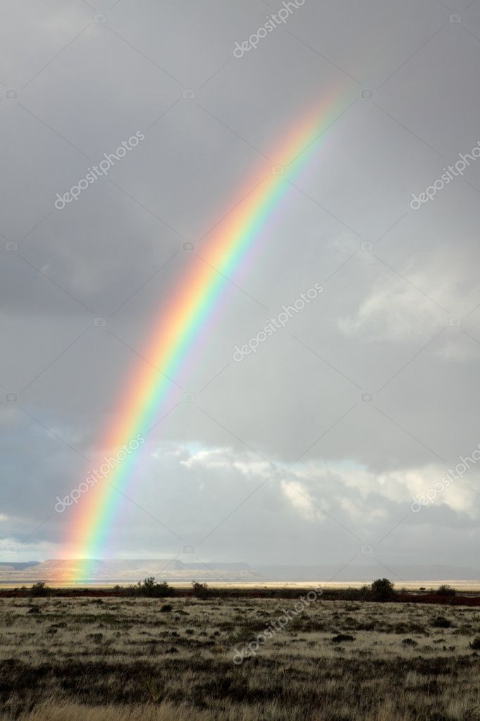 Rainbow landscape Stock Photo by ©EcoPic 1852571