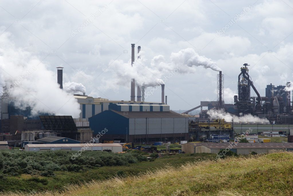 Pollution from factory — Stock Photo © Kishano #2055728