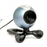 Webcam isolated on white background Stock Photo by ©soleg 12120981