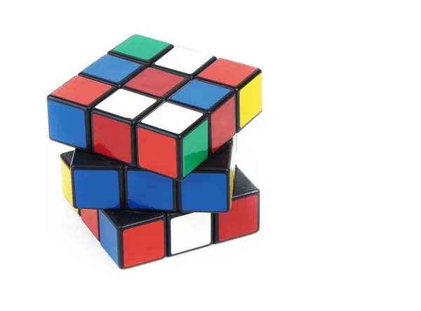 Multi coloured cube a puzzle Stock Photo by ©5lesik5 19699847