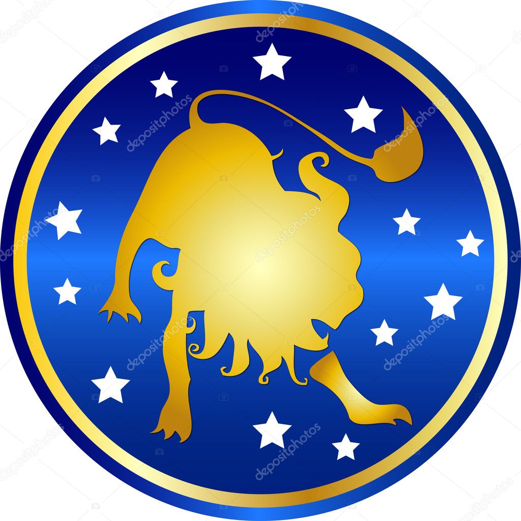 Zodiac sign leo Stock Photo by ©pdesign 1742993