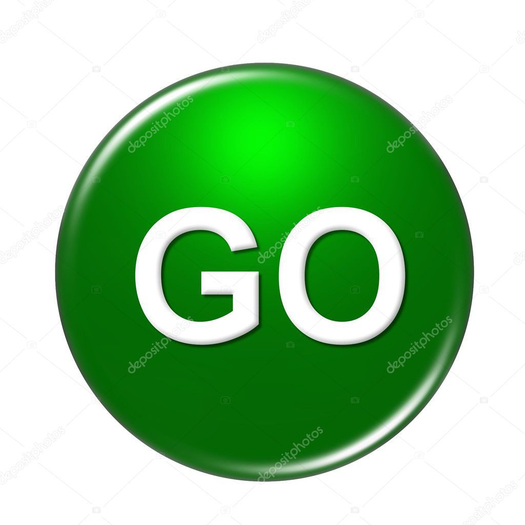 Go Button — Stock Photo © pdesign #1750096