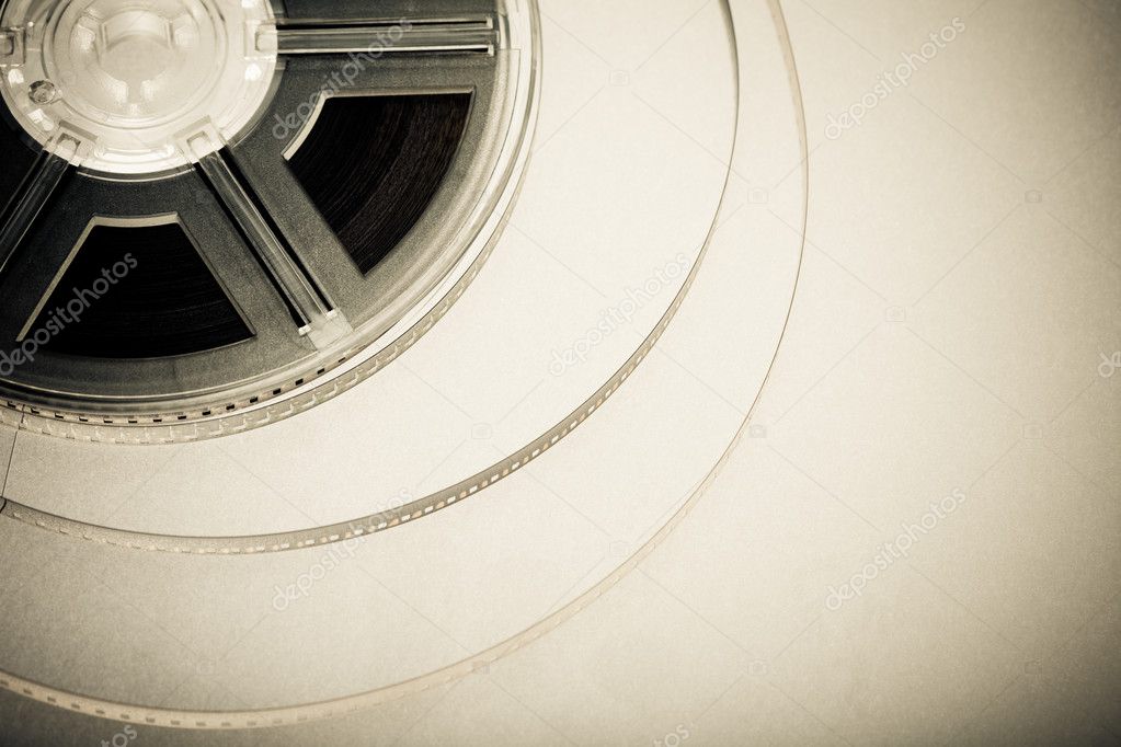 Film reel — Stock Photo © darknula #1686299