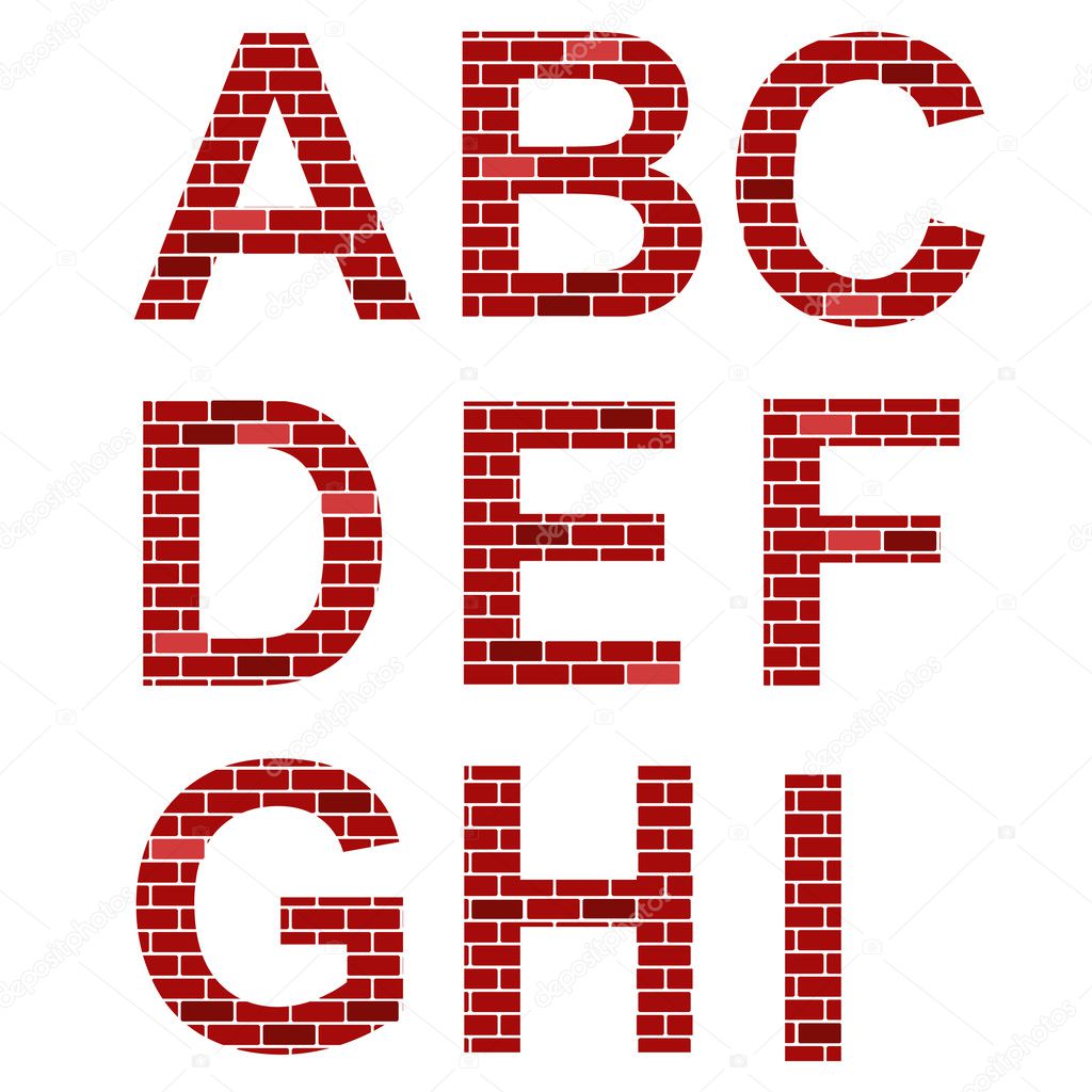Alphabet Stock Vector Image by ©ron1960 #2337059