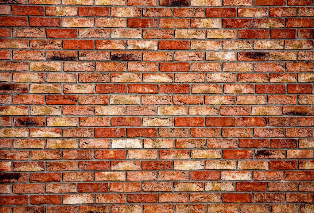 Mur de briques - texture architecturale — Photographie olechowski ...