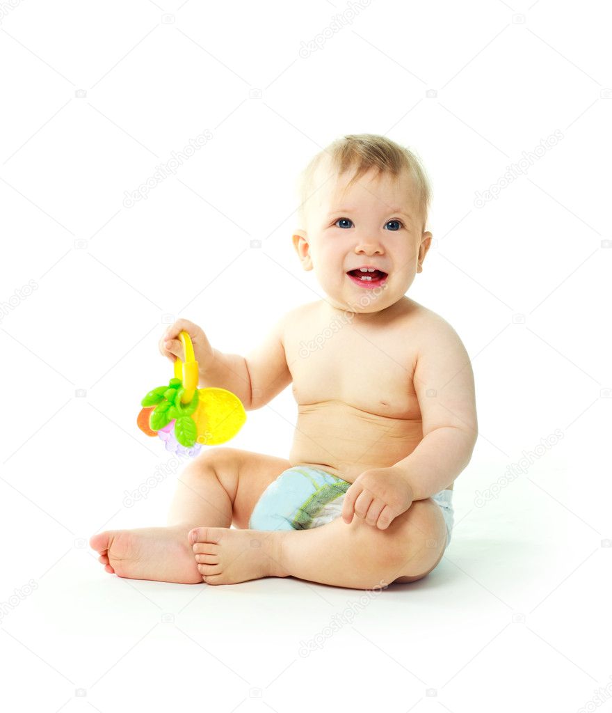 Happy baby — Stock Photo © lanakhvorostova #1905257