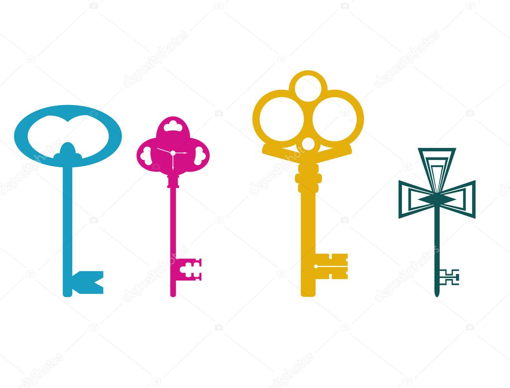 Keys — Stock Vector © shekoru #1780949 Keys — Stock Vector © shekoru #1780949
