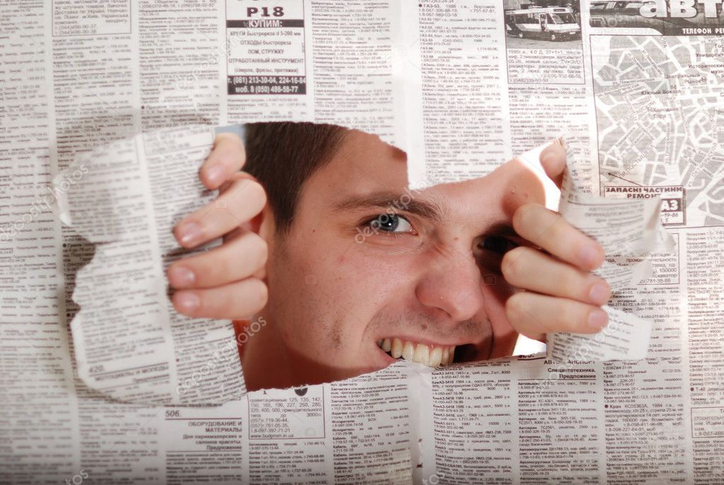 Throw newspaper color Stock Photo by ©Dmitroza 2115865