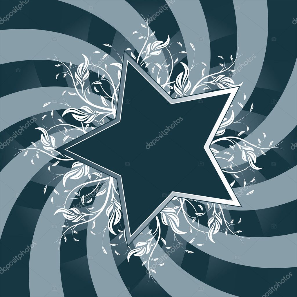 Star Flower design Stock Vector by ©-=WaD=- 1813609