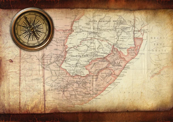 Vintage old map Stock Photo by ©katrin 1836469