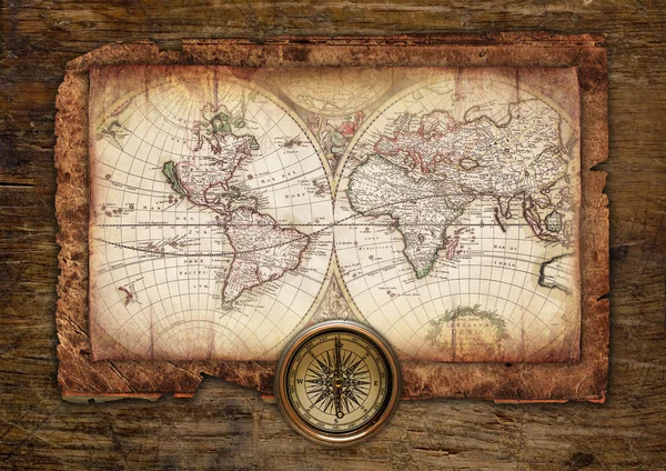 Vintage old map Stock Photo by ©katrin 1836612