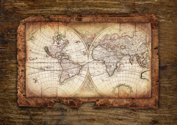 Vintage old map — Stock Photo © katrin #1836612