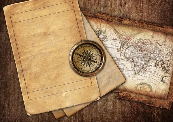 Vintage old map Stock Photo by ©katrin 1836497