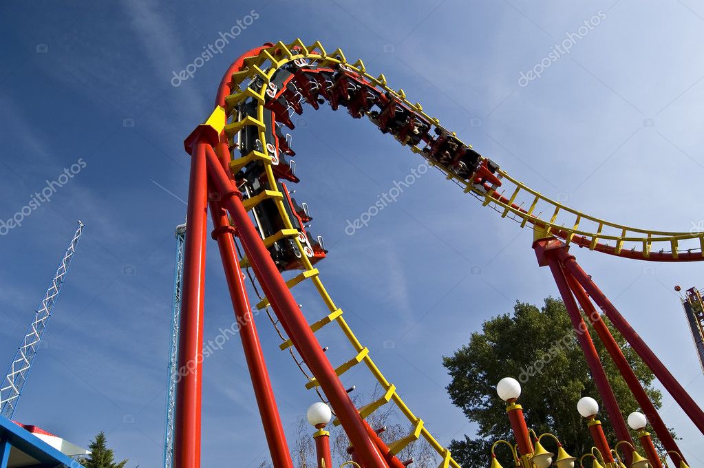Roller coaster — Stock Photo © vanillla #1812714 Roller coaster — Stock Photo © vanillla #1812714